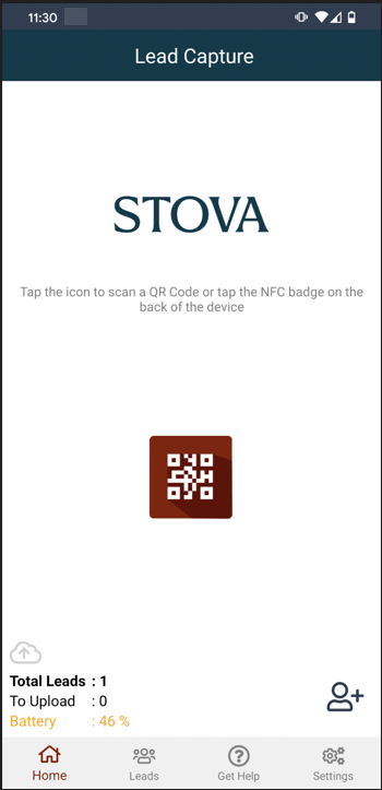 QR Code Scanning - Stova Lead Capture User Guide – client support portal